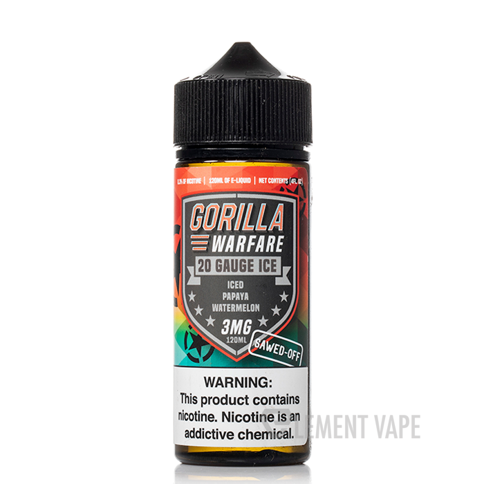 20 Gauge Ice - Gorilla Warfare - 120mL $14.99