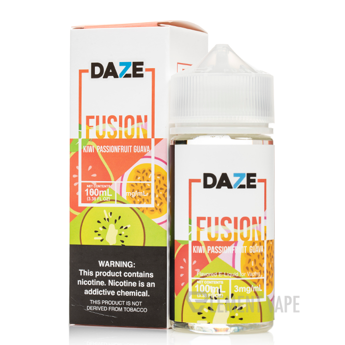 Kiwi Passion Fruit Guava - 7 Daze Fusion - 100mL $9.99