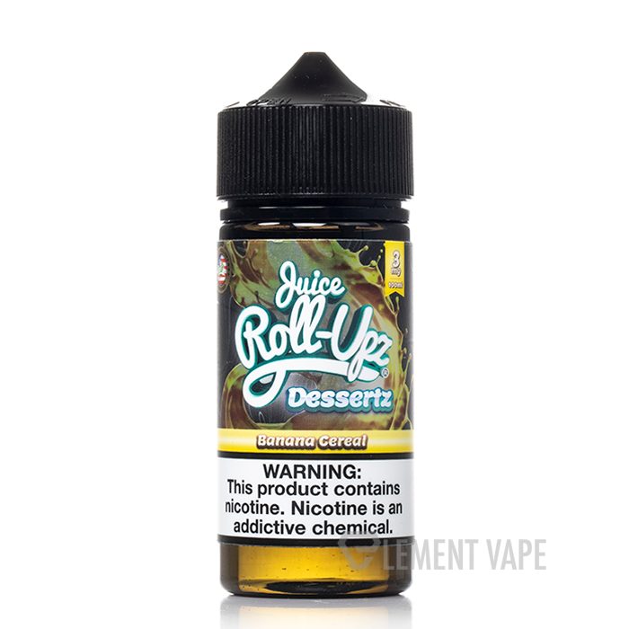 Banana Cereal - Juice Roll-Upz Dessertz - 100mL $13.99