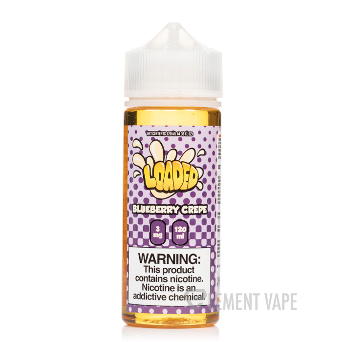 Blueberry Crepe - Loaded E-Liquid - Ruthless Vapors - 100mL $11.99