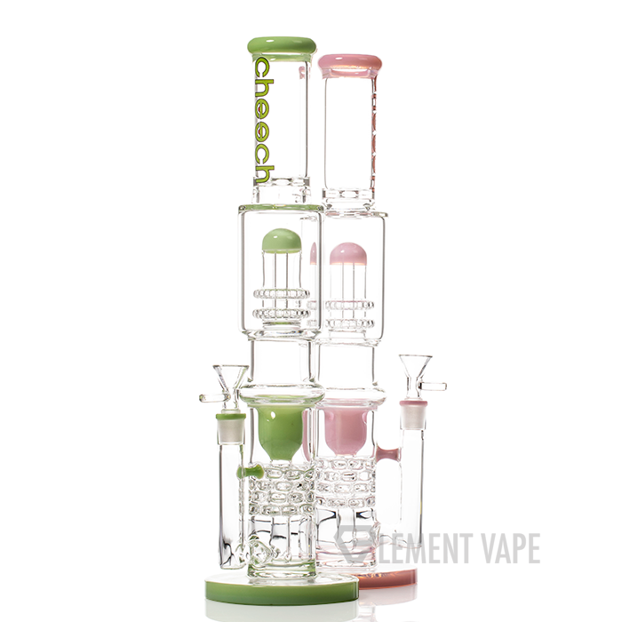 Cheech Glass Shower Head Recycler Water Pipe