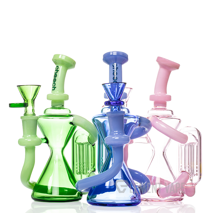 Cheech Glass Tree Perc Recycler Water Pipe $54.99