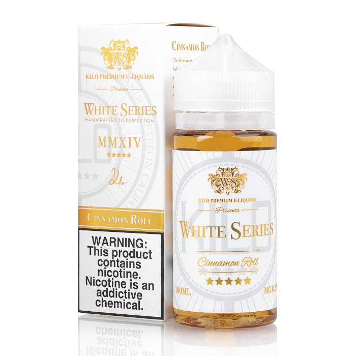 Cinnamon Roll - KILO - White Series - 100mL $29.99