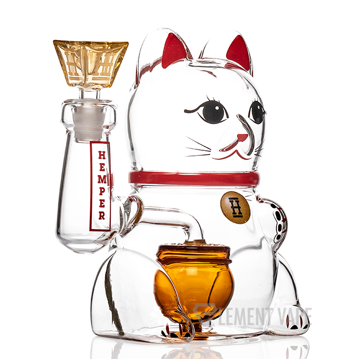 HEMPER 7" Lucky Cat XL Bong $79.99
