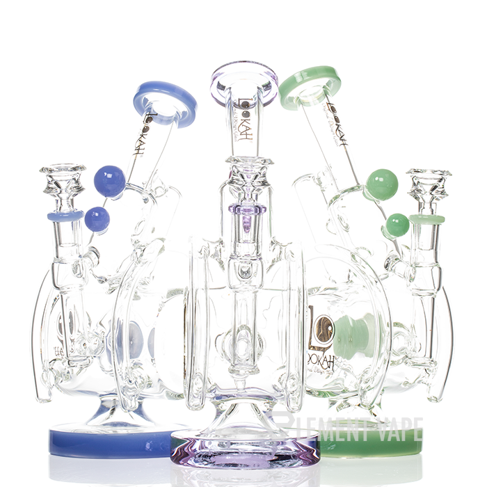 Lookah 11" Recycler Orbital Double Chamber Bong $99.99
