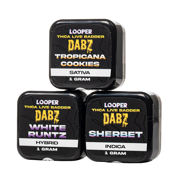 Looper THC-A Live Badder Dabz 1G $20.99