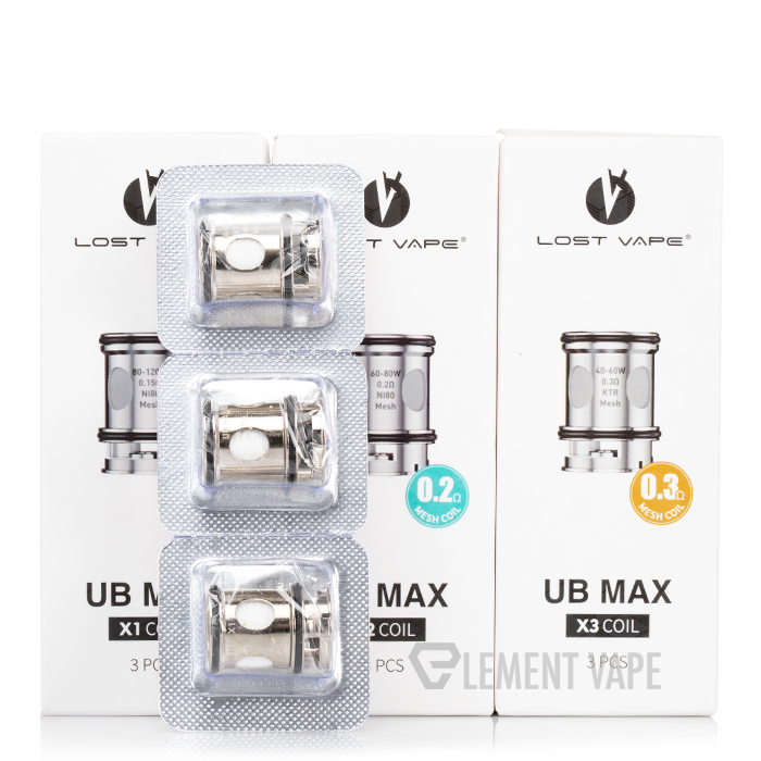 Lost Vape UB Max Replacement Coils $8.99
