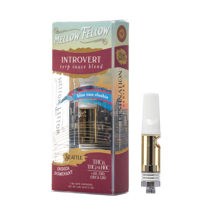 Mellow Fellow Introvert Terp Sauce Blend Cartridge 2G