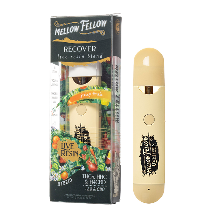 Mellow Fellow Recover Blend LIve Resin Disposable 2G $19.99