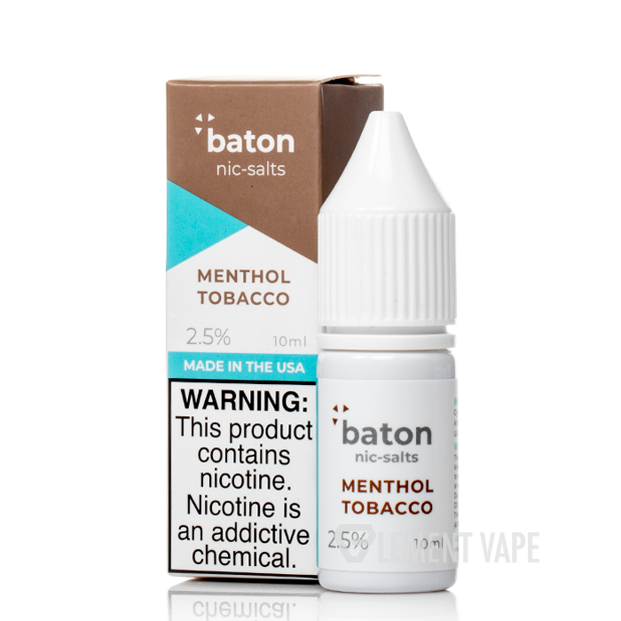 Menthol Tobacco - Baton Salts - 10mL