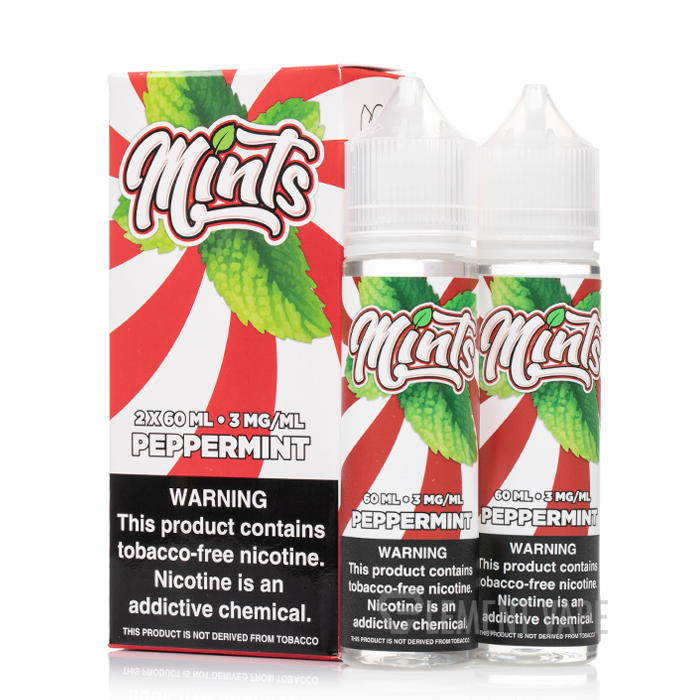 Peppermint - Mints Vape Co - 120mL $14.99