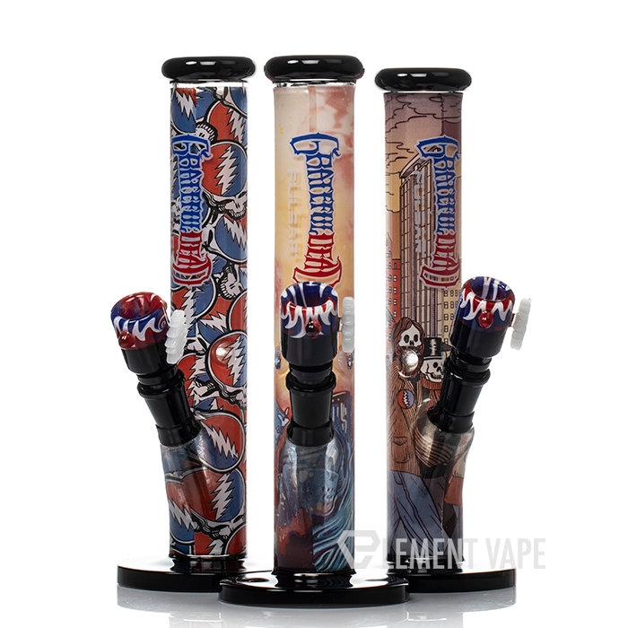 Pulsar x Grateful Dead 11.25" Inside Print Straight Waterpipe $69.99