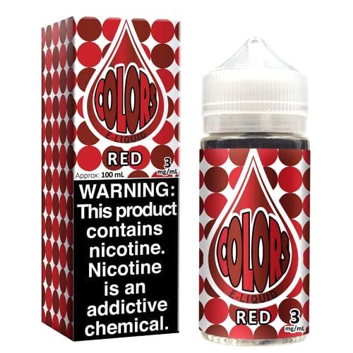 Red - Colors E-Liquid | 100mL Vape Juice - $11.95