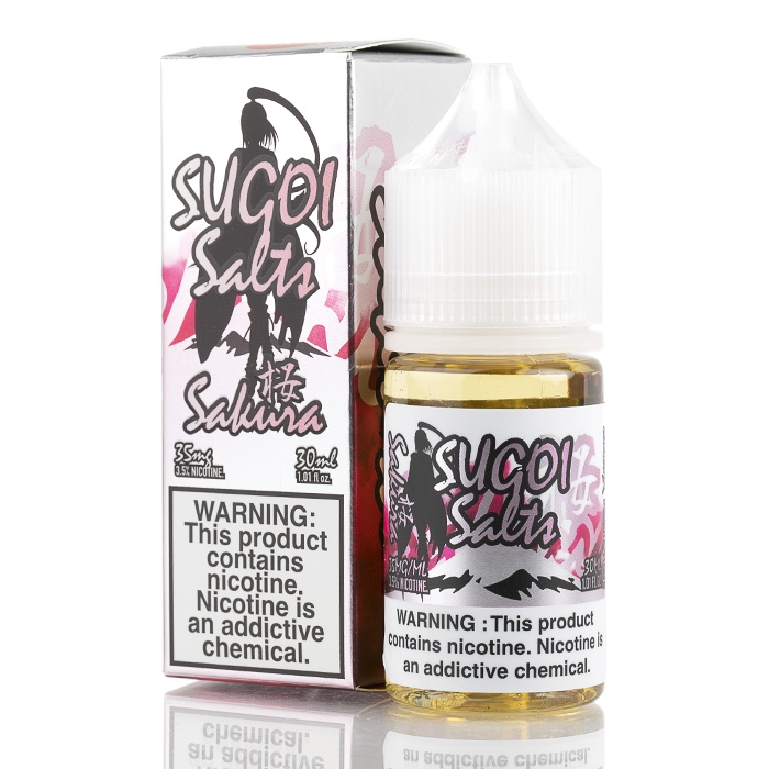 Sakura - Sugoi Vapor SALT | 30ml Vape Juice $19.95