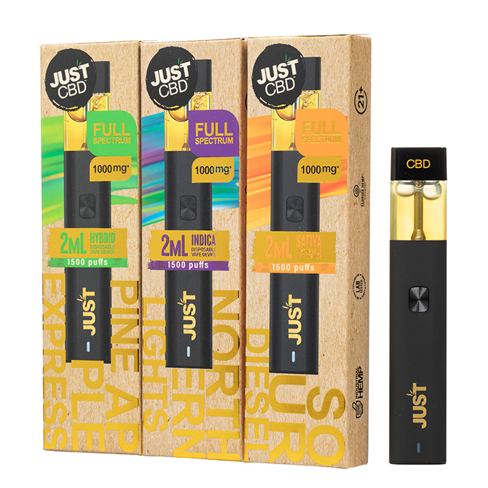 JUST CBD Full Spectrum CBD Disposable 1G $49.9