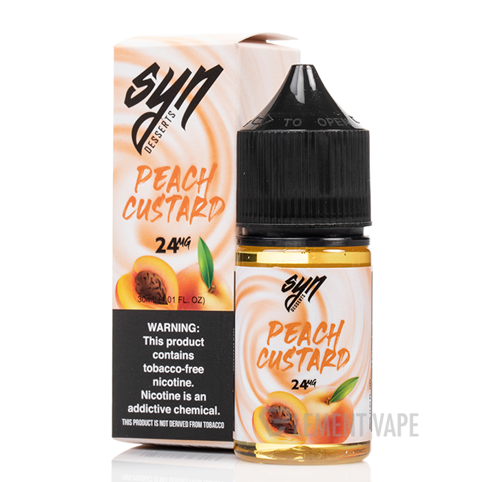Peach Custard - Syn Salts - 30mL
