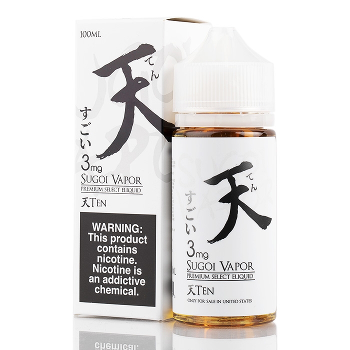 Ten - Sugoi Vapor | 100mL Vape Juice