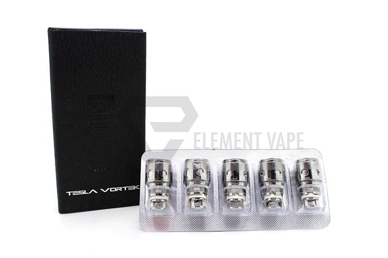 Tesla Vortek Ni200 Nickel TC Replacement Coils (Pack of 5)
