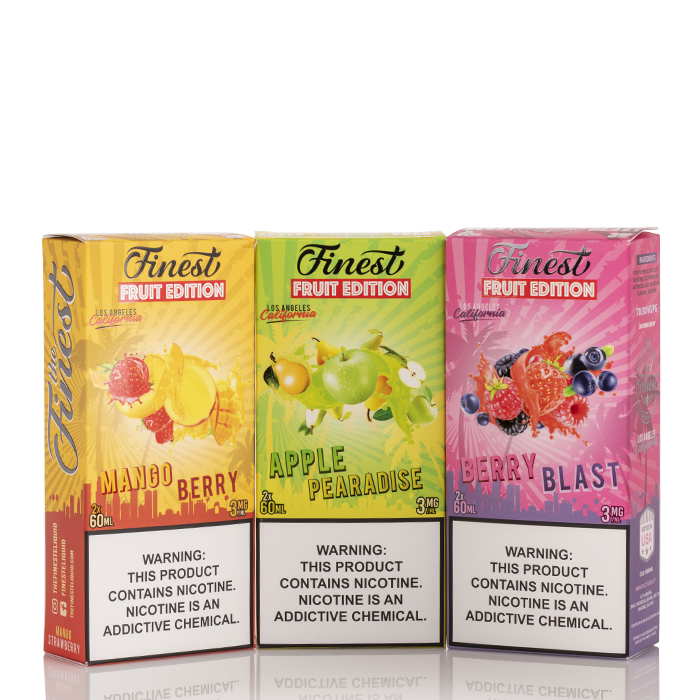 Finest Fruit Edition Combo Pack - 3 Flavors | 360mL Assorted eJuice