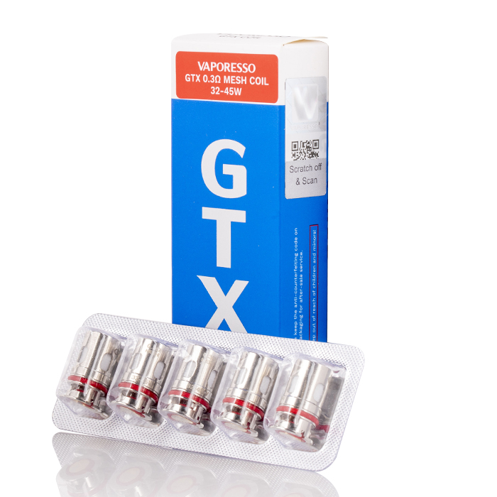 Vaporesso GTX Replacement Coils $10.99