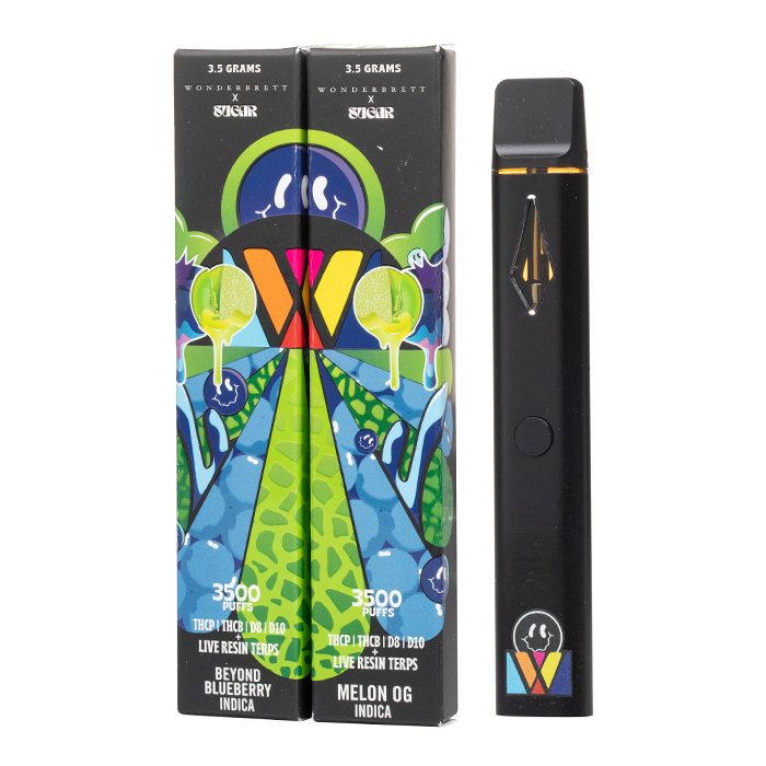 Sugar x Wonderbrett Dual Disposable 7G $48.99