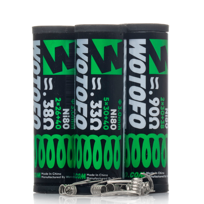 Wotofo Comp Wires - Prebuilt Coils $7.99