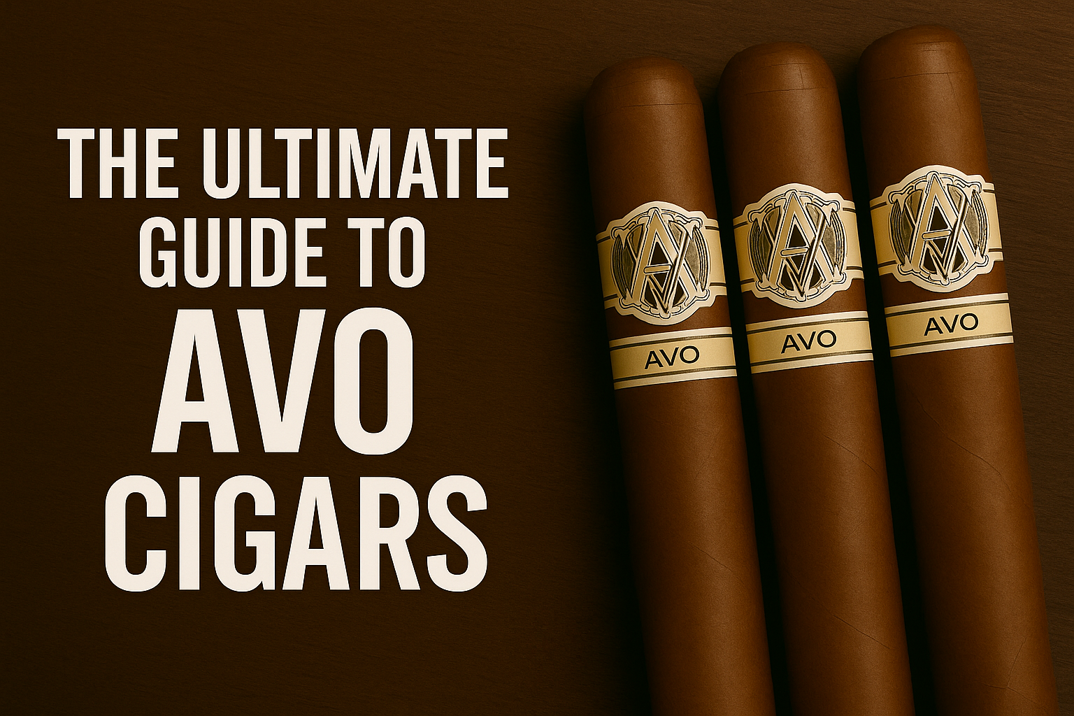 The Ultimate Guide to AVO Cigars
