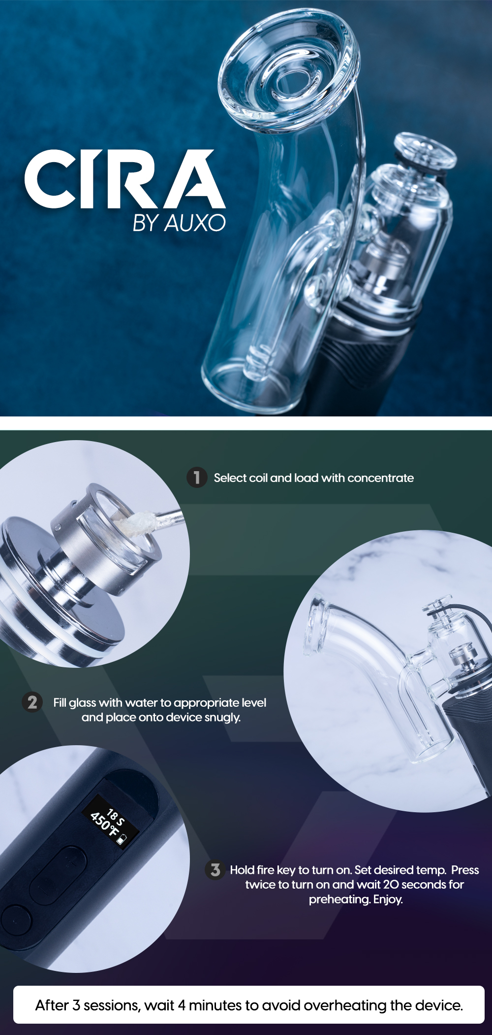 AUXO CIRA Vaporizer Kit $79.99
